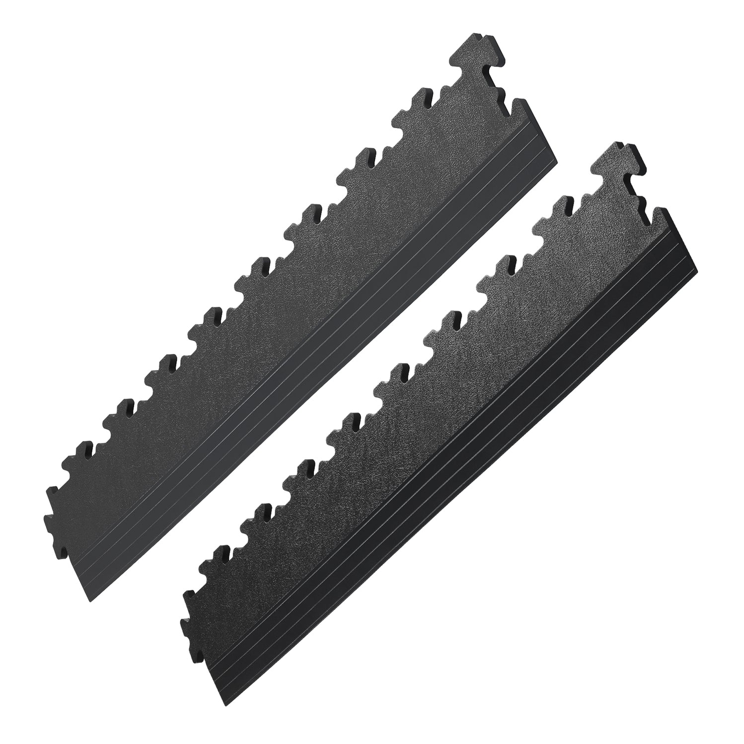 1 Linear Metre - recycled Black Ramps - For Finishing your New Floor ...