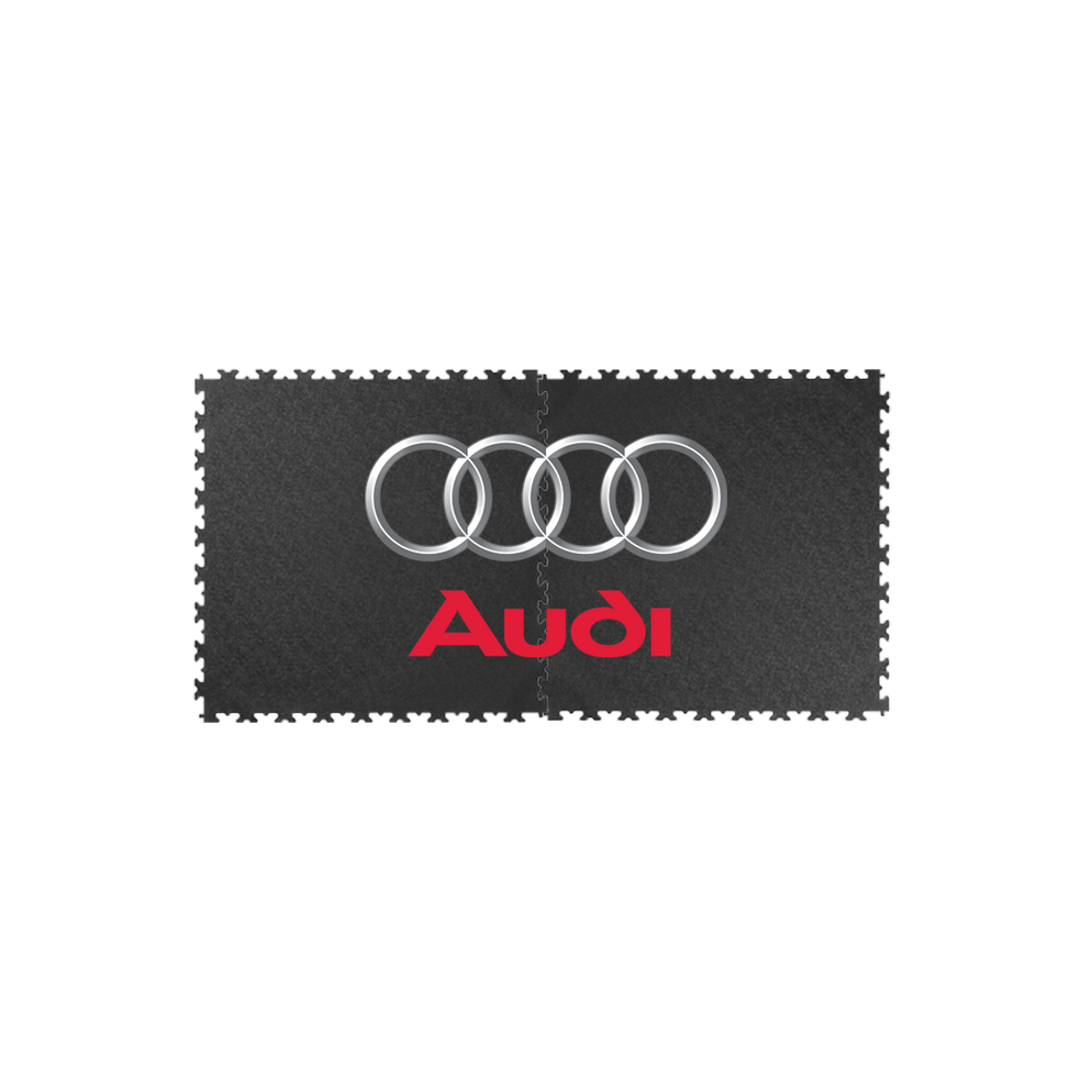 Audi - Logo Floor Tile - Garage Floor Tile Company