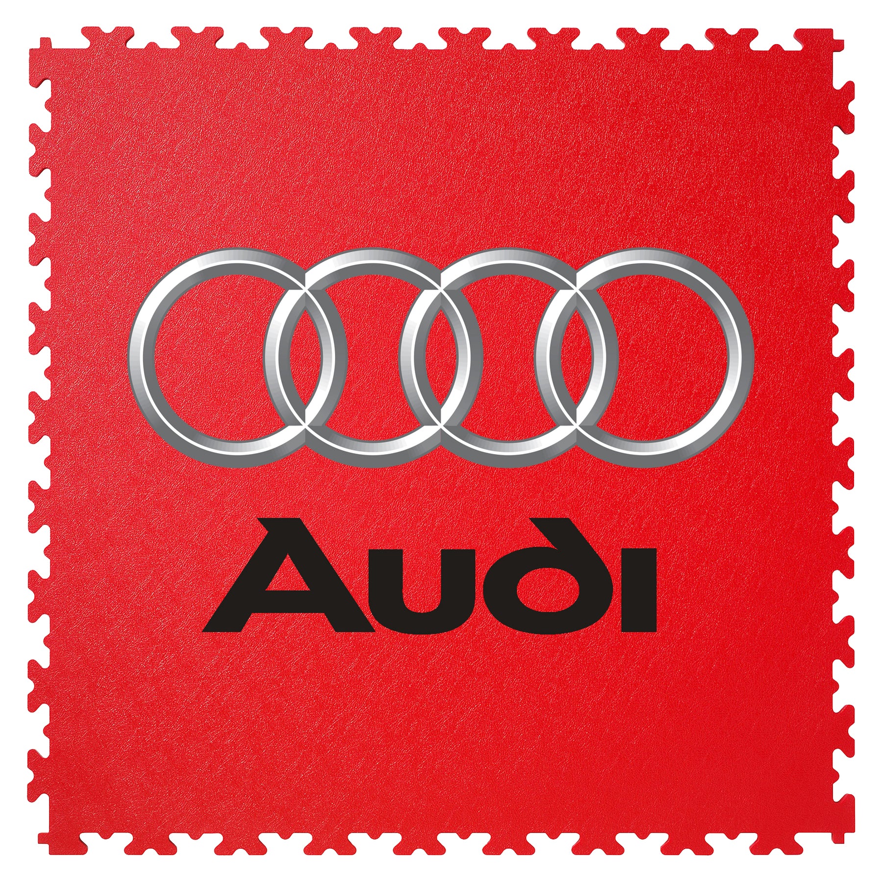 Audi - Logo Floor Tile - Garage Floor Tile Company